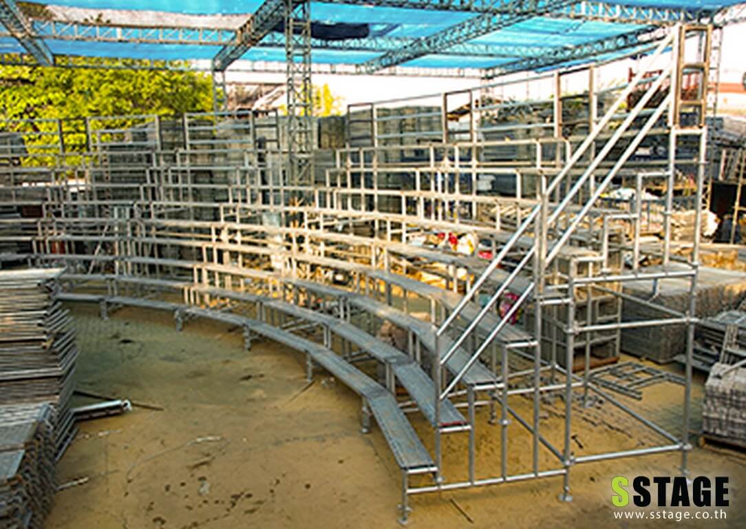 SSTAGE ให้เช่าเวที อัฒจันทร์ นั่งร้านประยุกต์