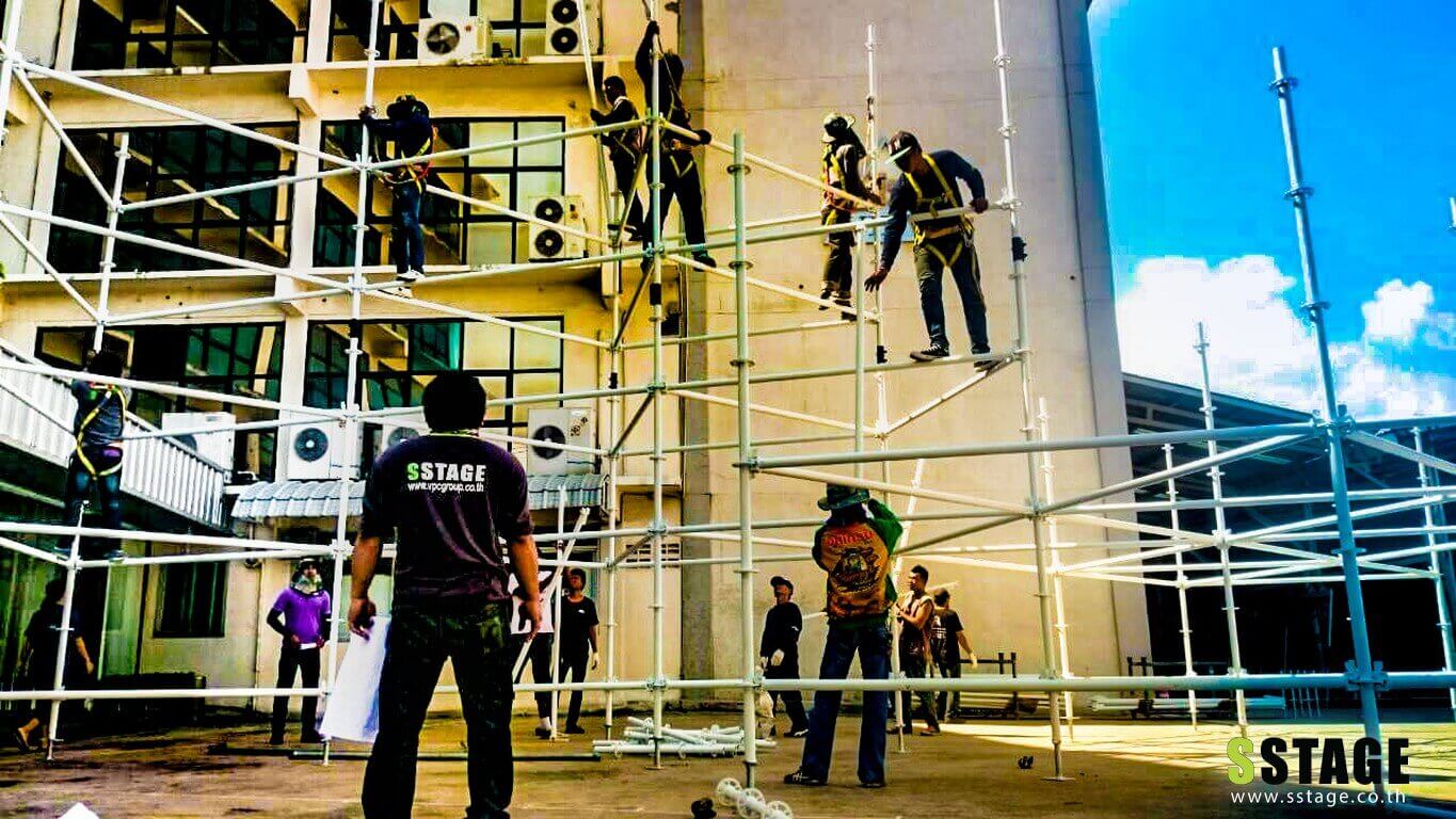 SSTAGE ให้เช่าเวที อัฒจันทร์ นั่งร้านประยุกต์